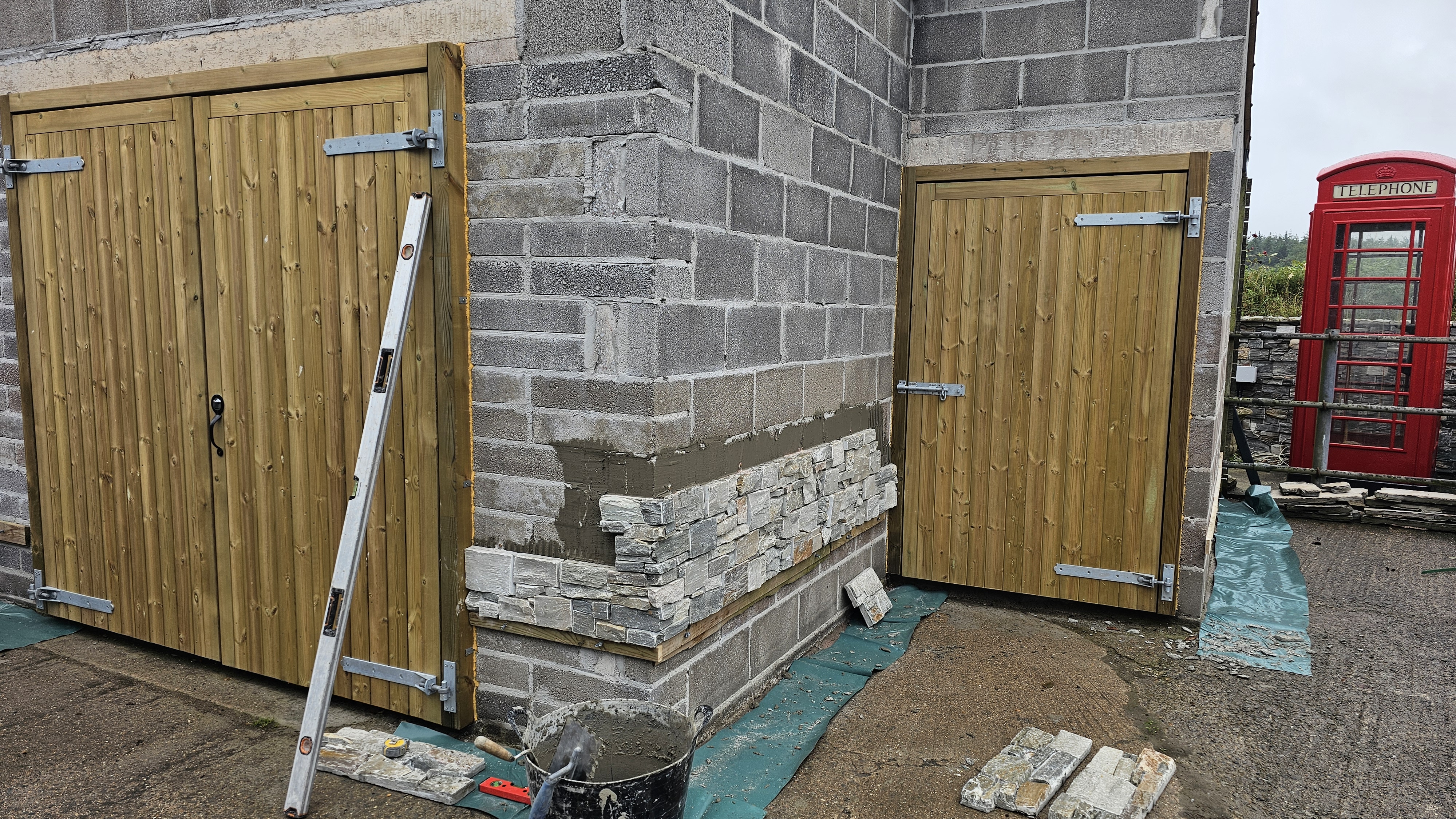 Stone cladding – IM Total Construction